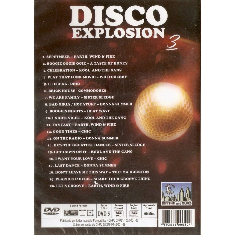 Dvd Disco Explosion em Promoção | Ofertas na Americanas