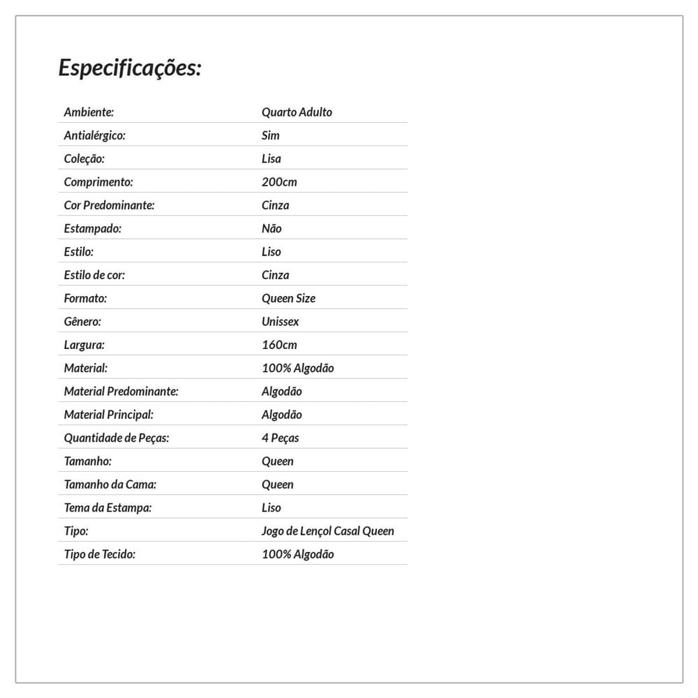 Jogo Lençol Queen Size Verde 400 Fios Egípcio 100% Algodão 4 Peças em ...