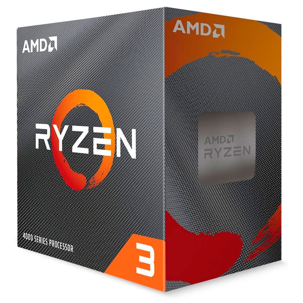 Processador amd Ryzen 3 4100, 3.8GHz (4.0GHz Boost), Zen 2, Cache 6MB ...