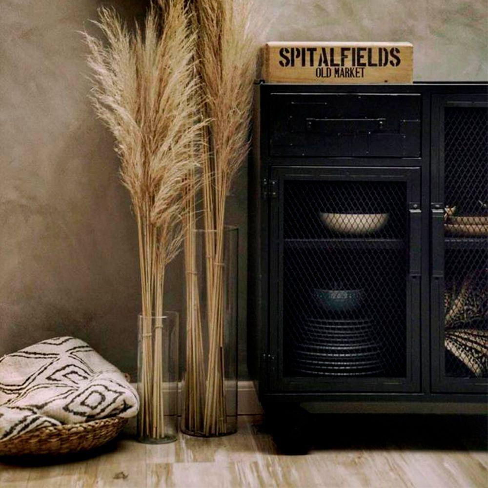 Buffet Aparador Bronx Estilo Industrial Em Ferro 170cm em Promoção ...