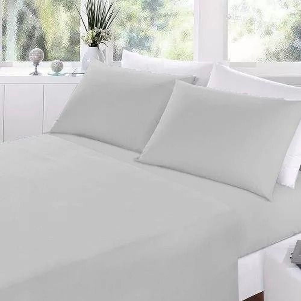 Jogo de Lençol SOLTEIRO 3 peças 100% Algodão Cama Box com Lençol de ...
