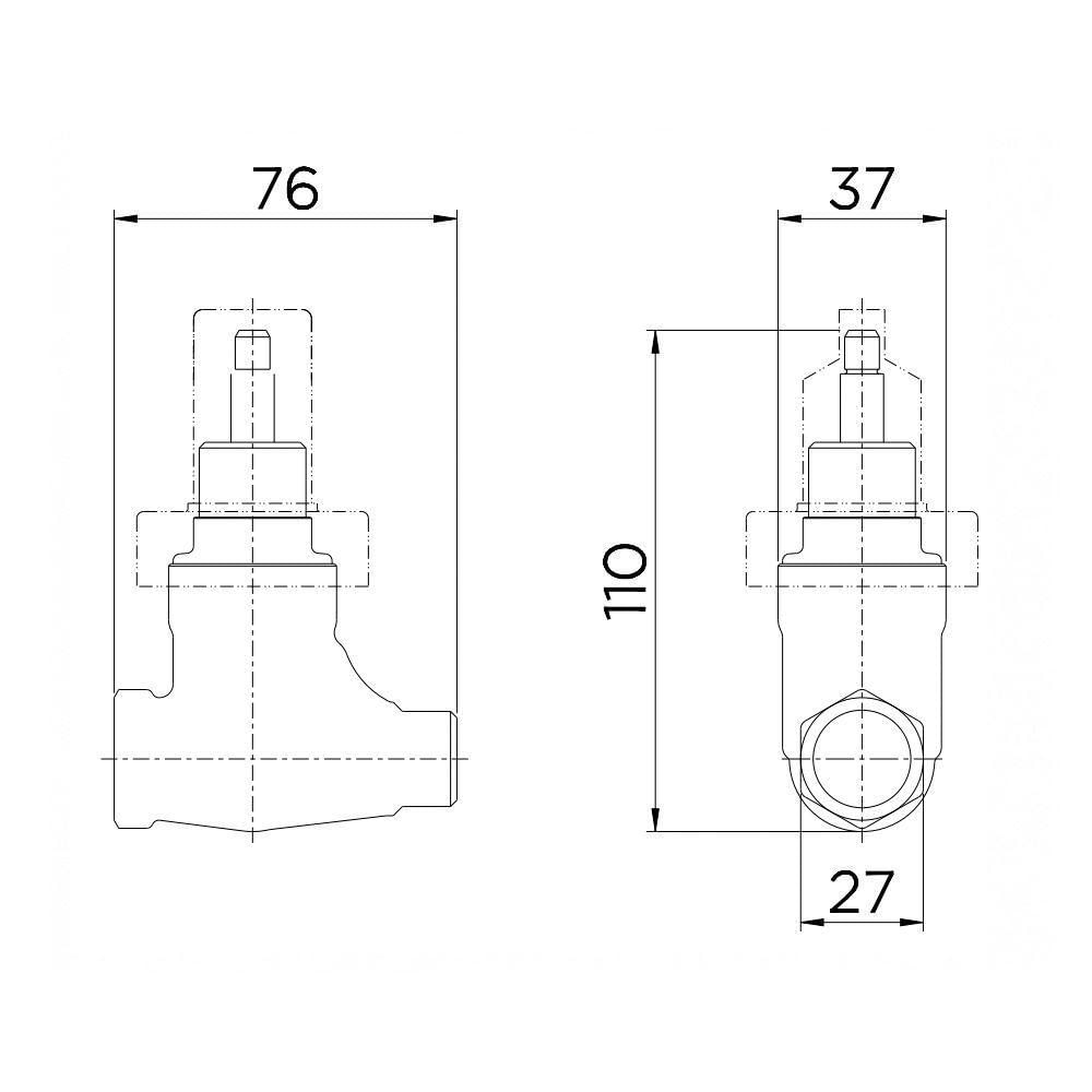 Base Registro De Pressão Docol 622800 1-2 Bruto em Promoção | Ofertas ...