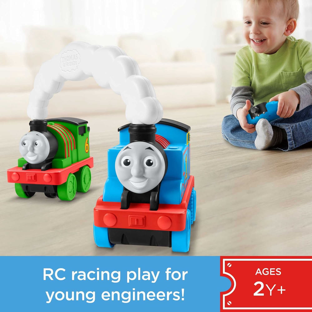 Toy Trains Thomas & Friends Race & Chase rc para crianças de 2 anos ou ...