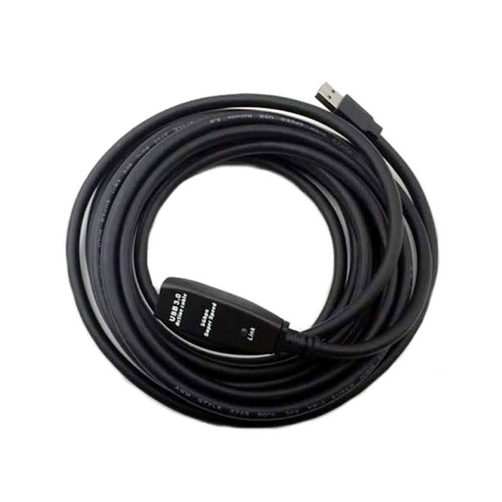 Extensor USB 3.0 Ativo com Repetidor A Macho X A Fêmea 10 Metros em ...