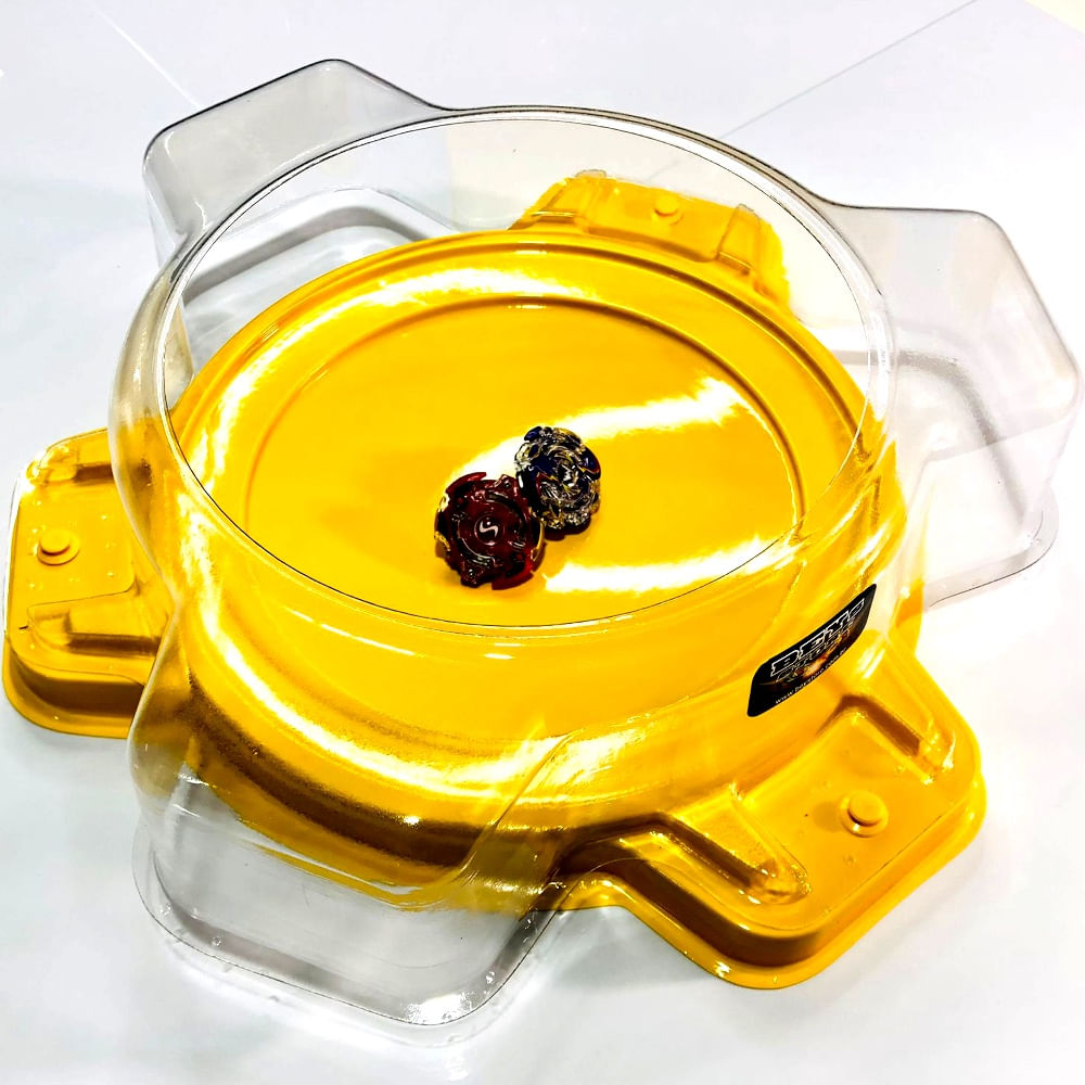 Arena Beystadium Beyblade Standard - Padrão Amarela em Promoção ...