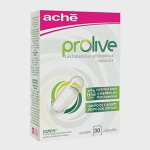 Suplemento Probiótico Prolive 30 Cápsulas em Promoção | Ofertas na ...