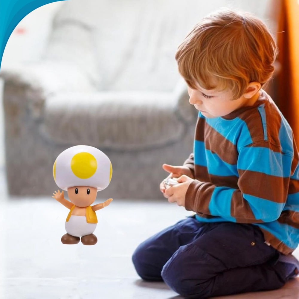 Boneco Toad Super Mario Original Para Colecionador em Promoção ...