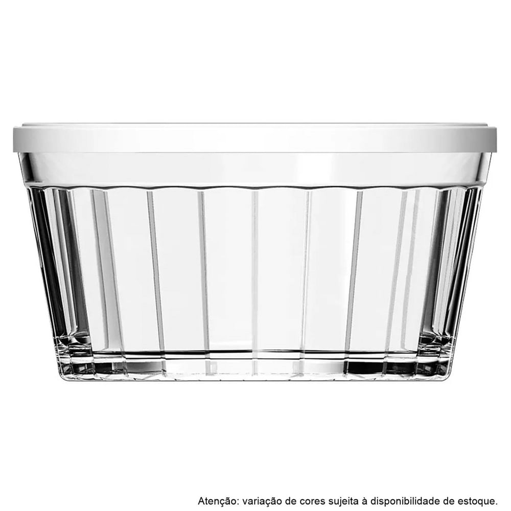 Tigela Americano 600 ml com Tampa Nadir em Promoção | Ofertas na Americanas