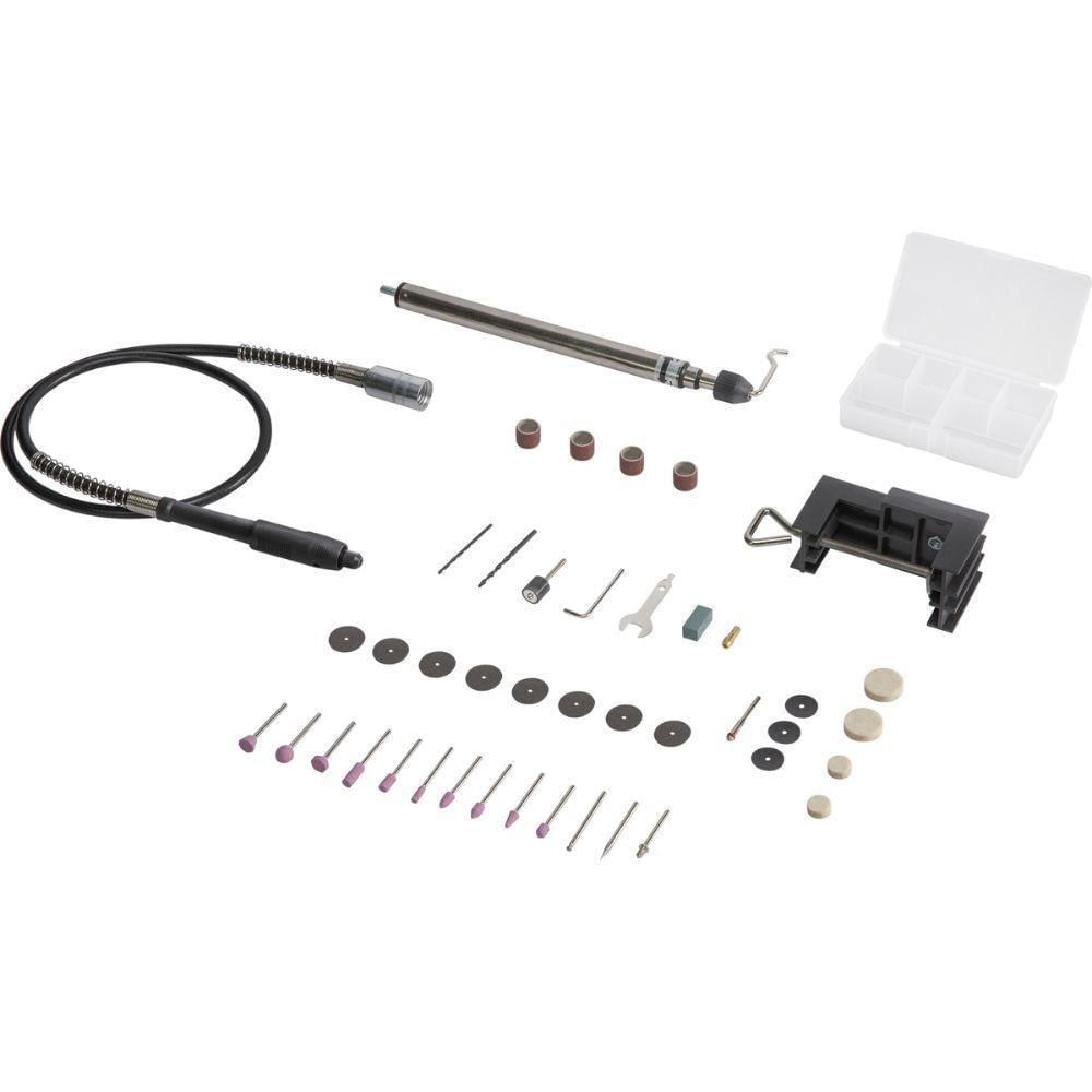 Micro Retífica 1-8'' 130w Maleta Com 40 Peças 127v Worker em Promoção ...