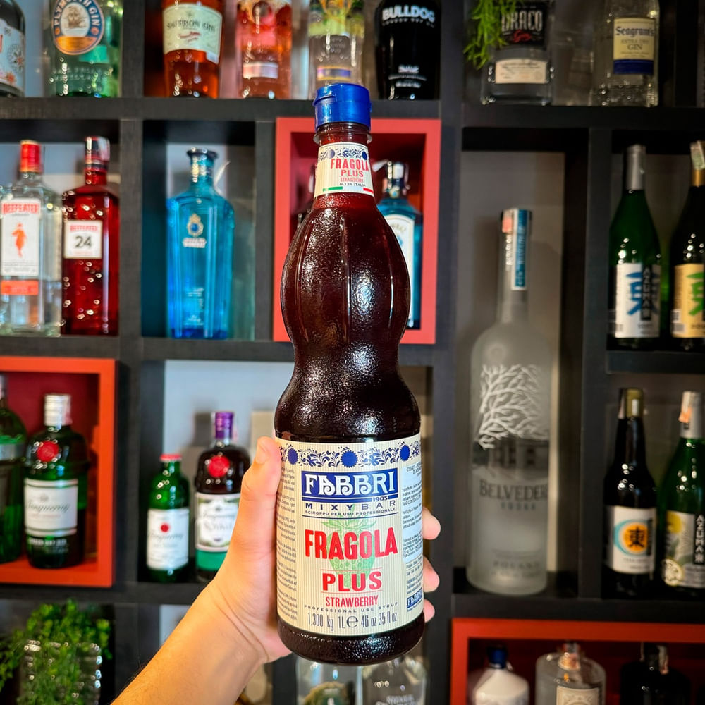 Xarope de Morango Fabbri Mixybar Fragola Plus 1l em Promoção | Ofertas ...