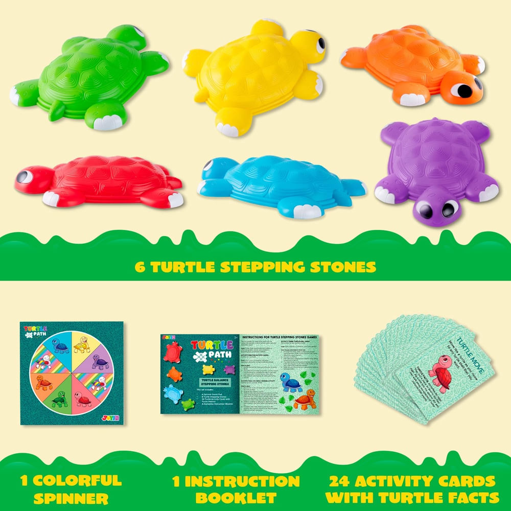 Balance Stepping Stones joyin Turtle Kids 3 + Anos 120 kg em Promoção ...