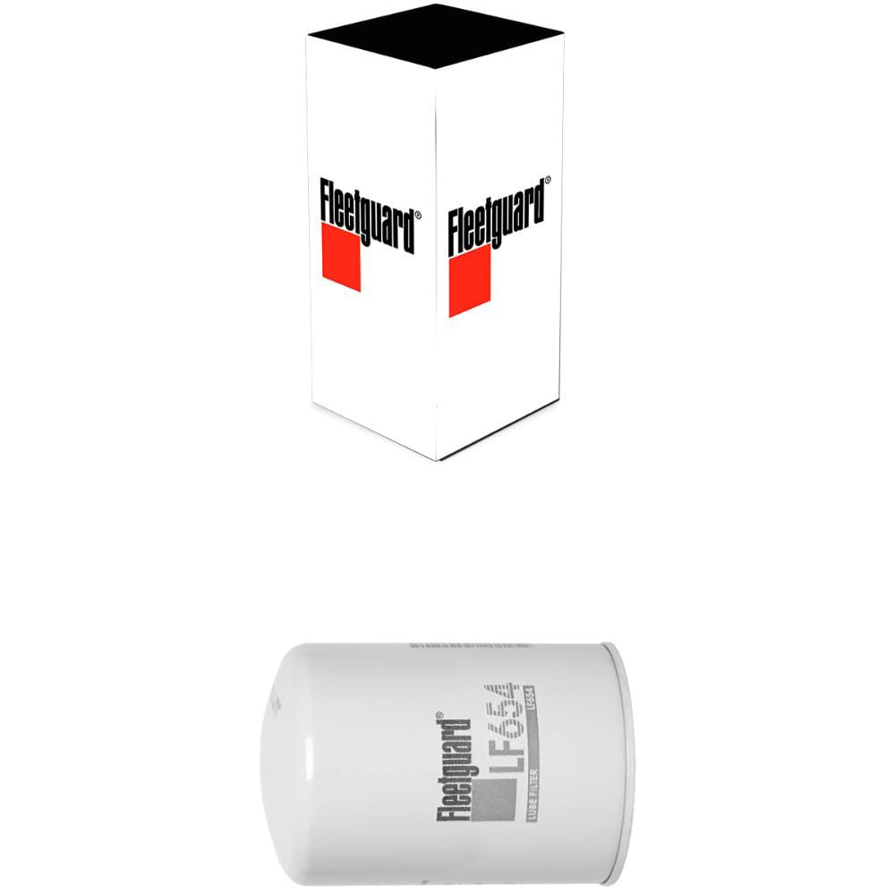 Filtro de Óleo Lubrificante Caterpillar LF654 Fleetguard em Promoção ...