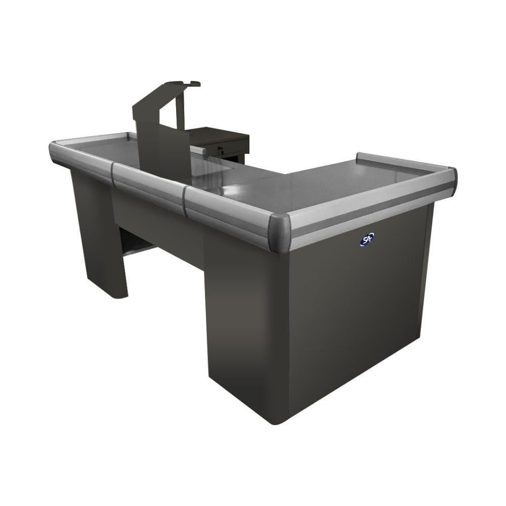 Empacotador Check Out 2,00 Com Recorte Para Balanca Total Preto - Sa ...