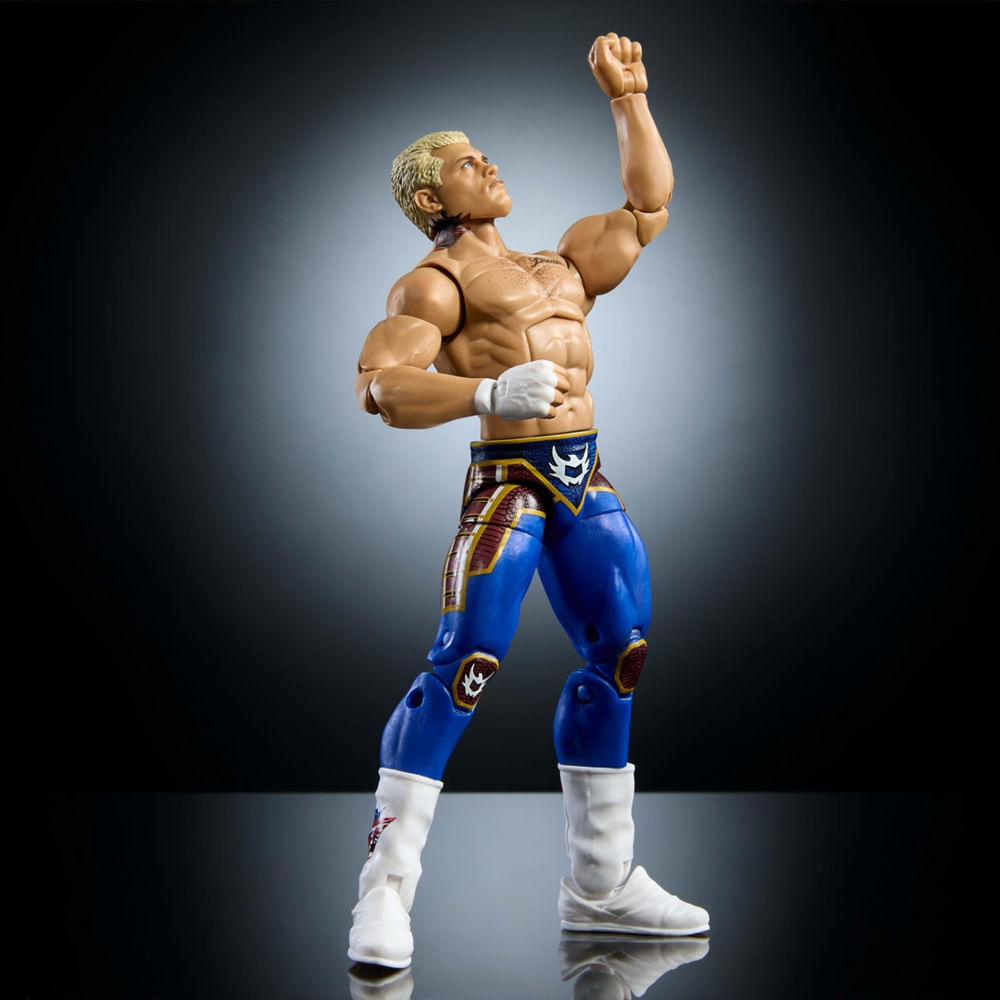 Boneco de ação Mattel wwe Top Picks Elite Cody Rhodes 15 cm em Promoção ...