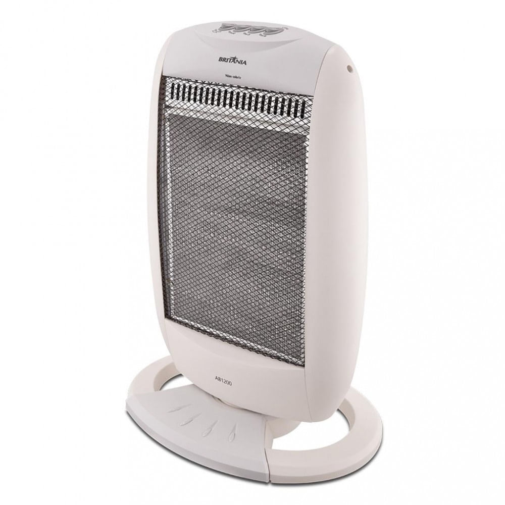 Aquecedor Elétrico Britânia Halógeno AB1200 1200W em Promoção | Ofertas ...