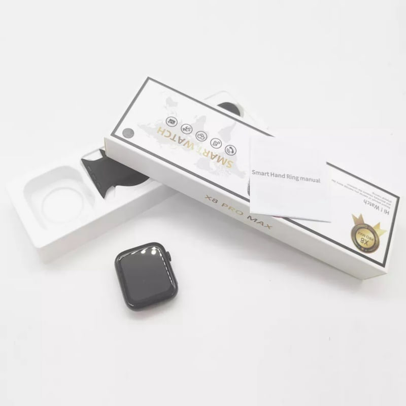 Smartwatch X8 pro max Bluetooth compatível com iOS e Android em ...