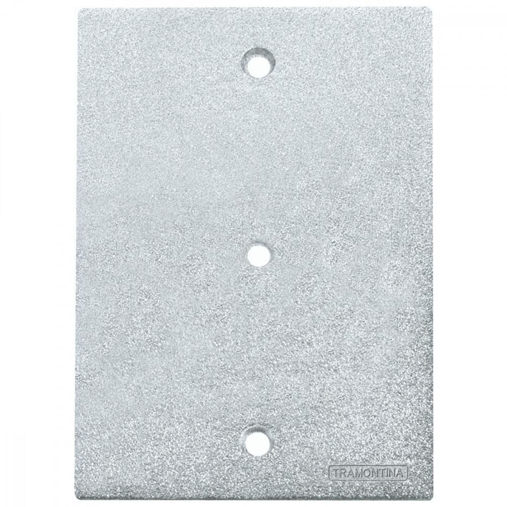 Tampa Passador Para Telefone Para Caixa De Piso 4x2 Cromada em Promoção ...