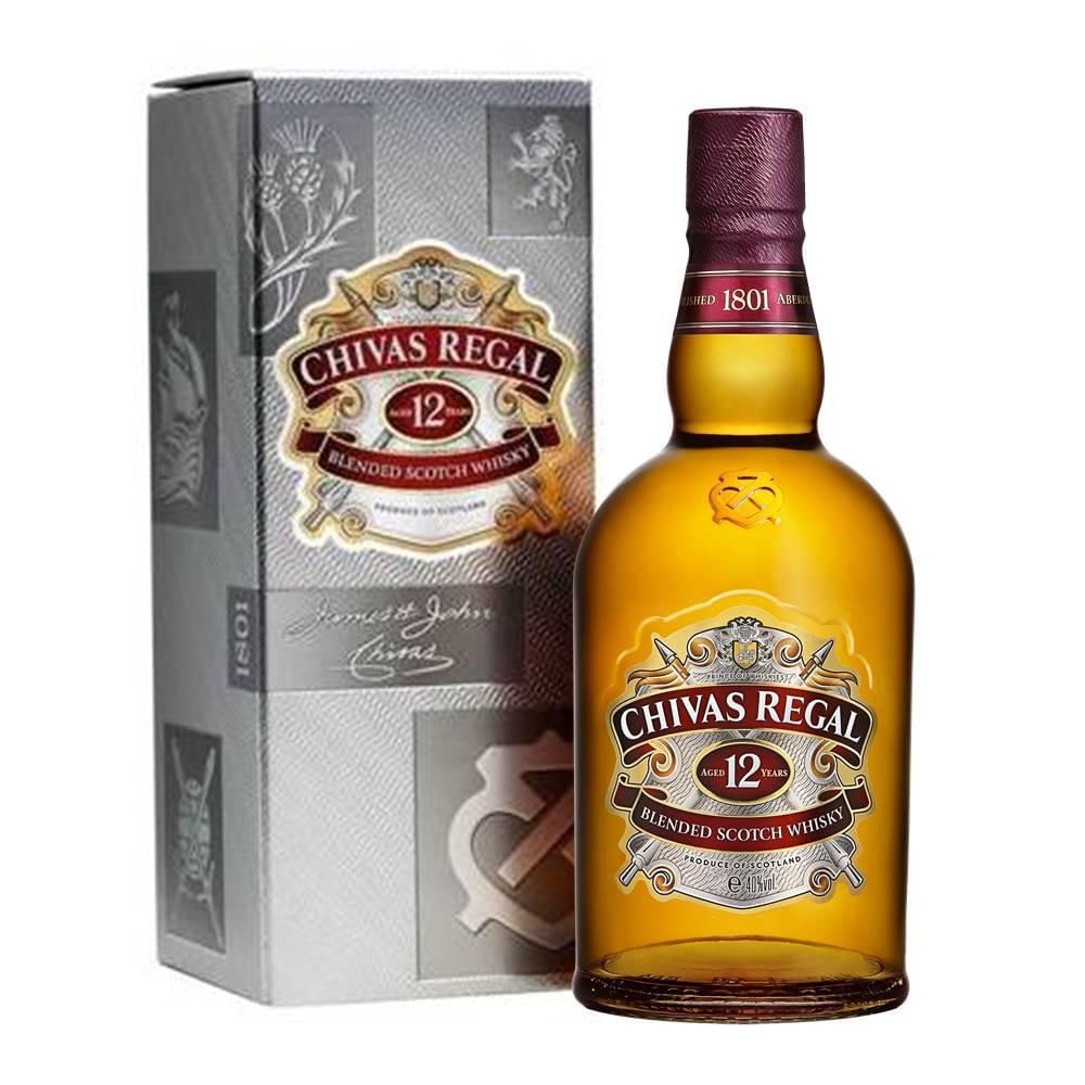 Kit 03 Unidades Whisky Chivas Regal 12 Anos 1 Litro em Promoção ...