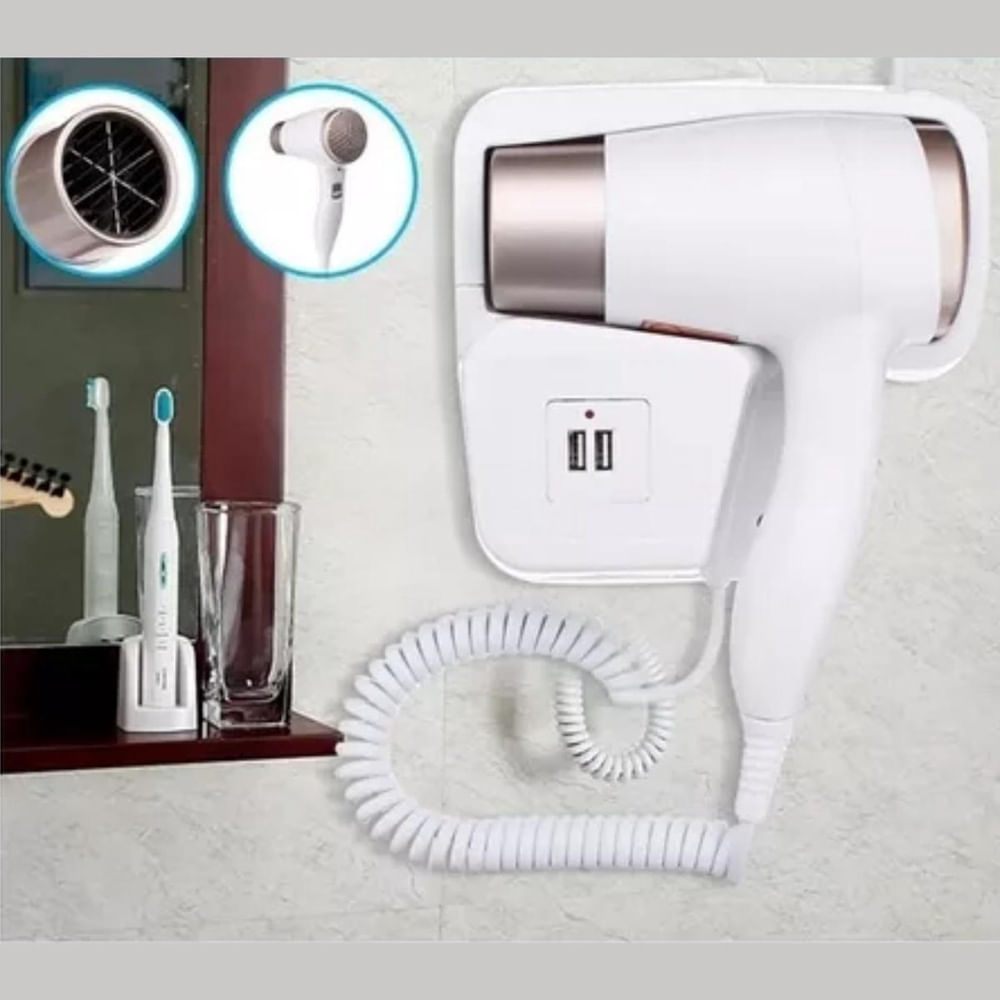 Secador Cabelo Compacto 220V Portátil Profissional Garantia em Promoção ...