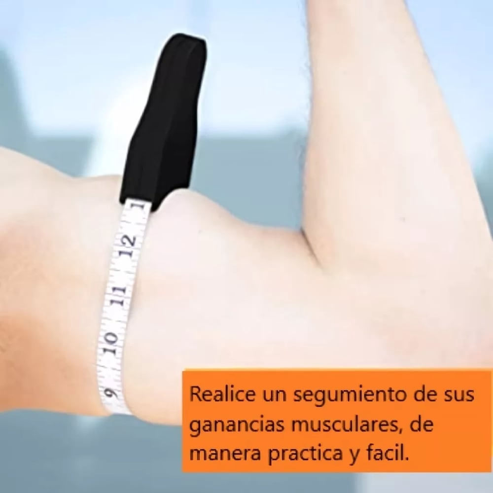 Adipômetro com calibre de gordura corporal e fita métrica em Promoção ...