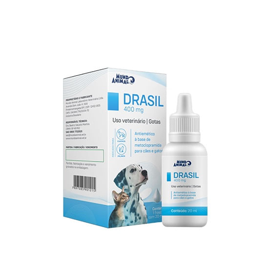 Drasil Antiemético Mundo Animal 20ml em Promoção | Ofertas na Americanas