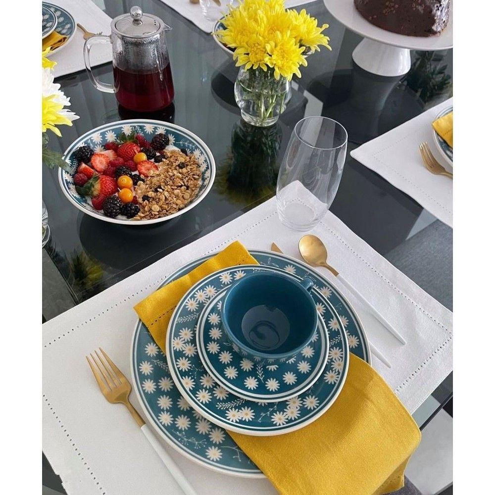 Aparelho De Jantar 30 Peças Daisy Oxford em Promoção | Ofertas na ...