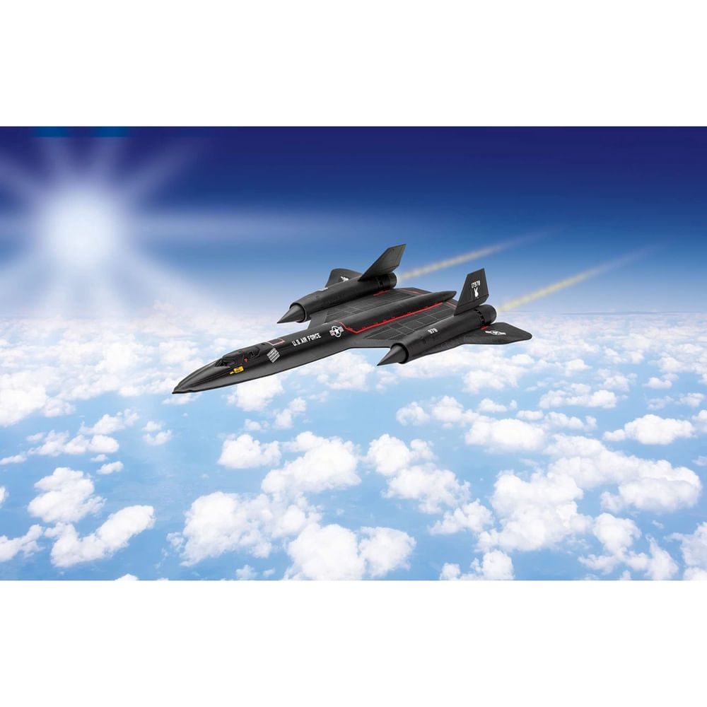 Kit de modelos de plástico Revell Easy-Click 03652 Lockheed SR-71 em ...
