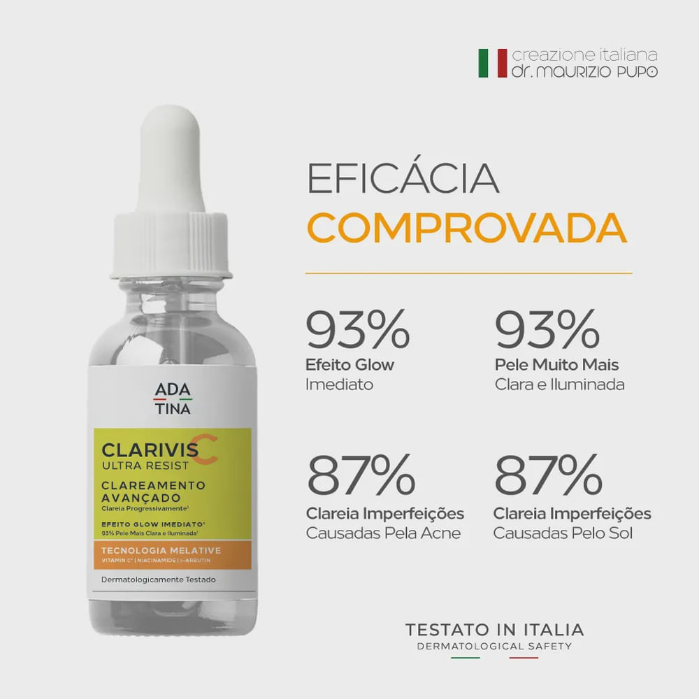 Clarivis C Ultra Resist Sérum Clareador de Manchas Muito Resistentes em ...