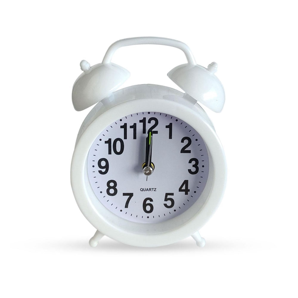 Relógio Mesa Analógico Modelo Vintage Fashion Clock A Pilha em Promoção ...