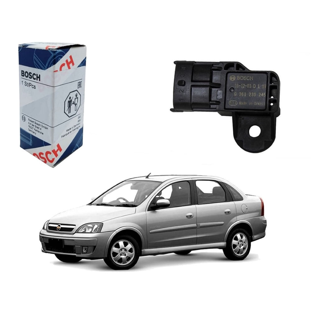 Sensor map bosch chevrolet corsa sedan 1.4 2007 A 2012 em Promoção ...