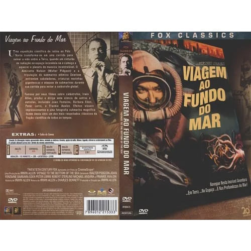 Viagem ao fundo do mar dvd original lacrado em Promoção | Ofertas na ...