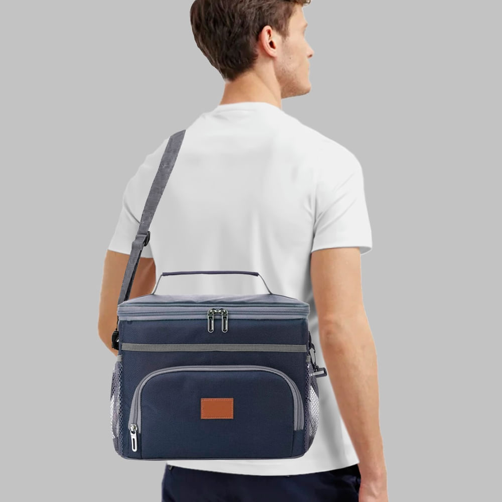 Bolsa Termica Camping Parque Lazer Espaçosa 15L Mantem Temperatura ...