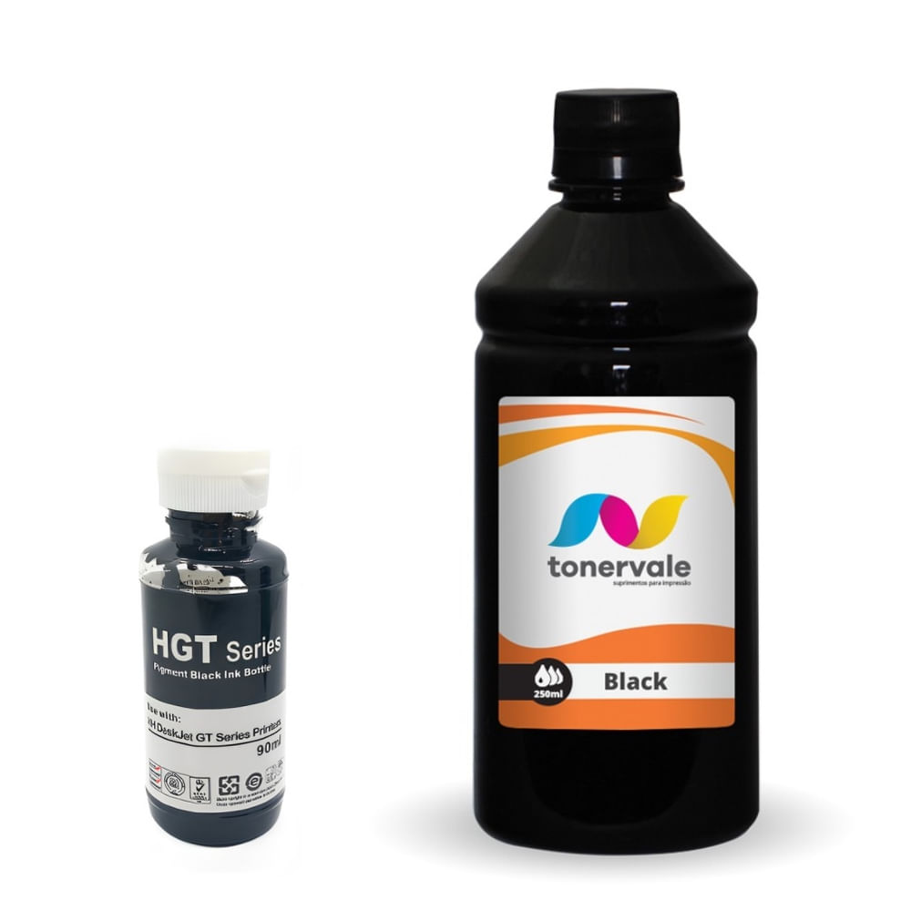Refil + Tinta Para hp Ink Tank 412 Black 250ml em Promoção | Ofertas na ...