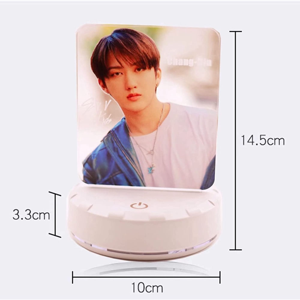 Kpop Stray Kids Night Light Felix Bangchan Hyunjin Acrílico Colorido ...
