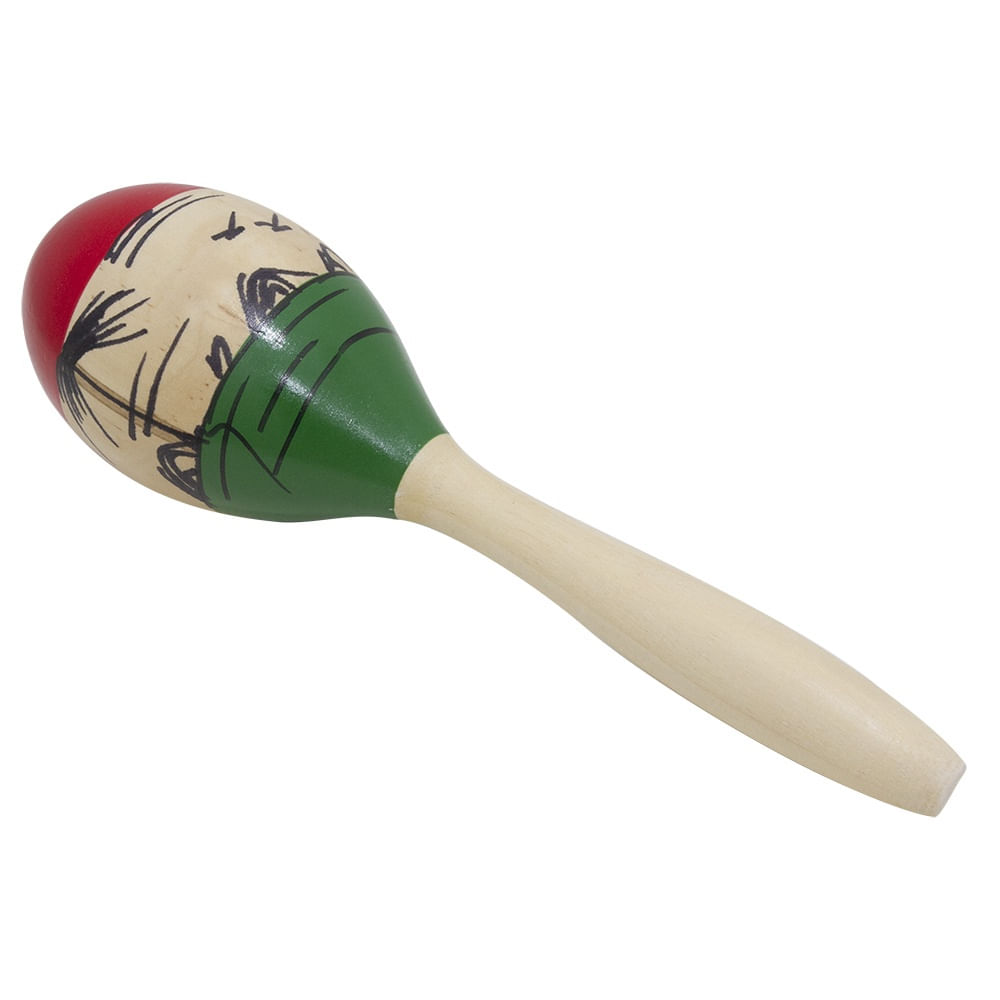 Kit 20 Pares de Maracas Madeira Pintada a Mão 25cm New York em Promoção ...