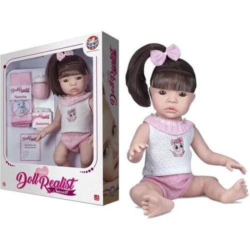 Boneca Coleção Doll Realist Small Toda Em Vinil - Sid Nyl em Promoção ...
