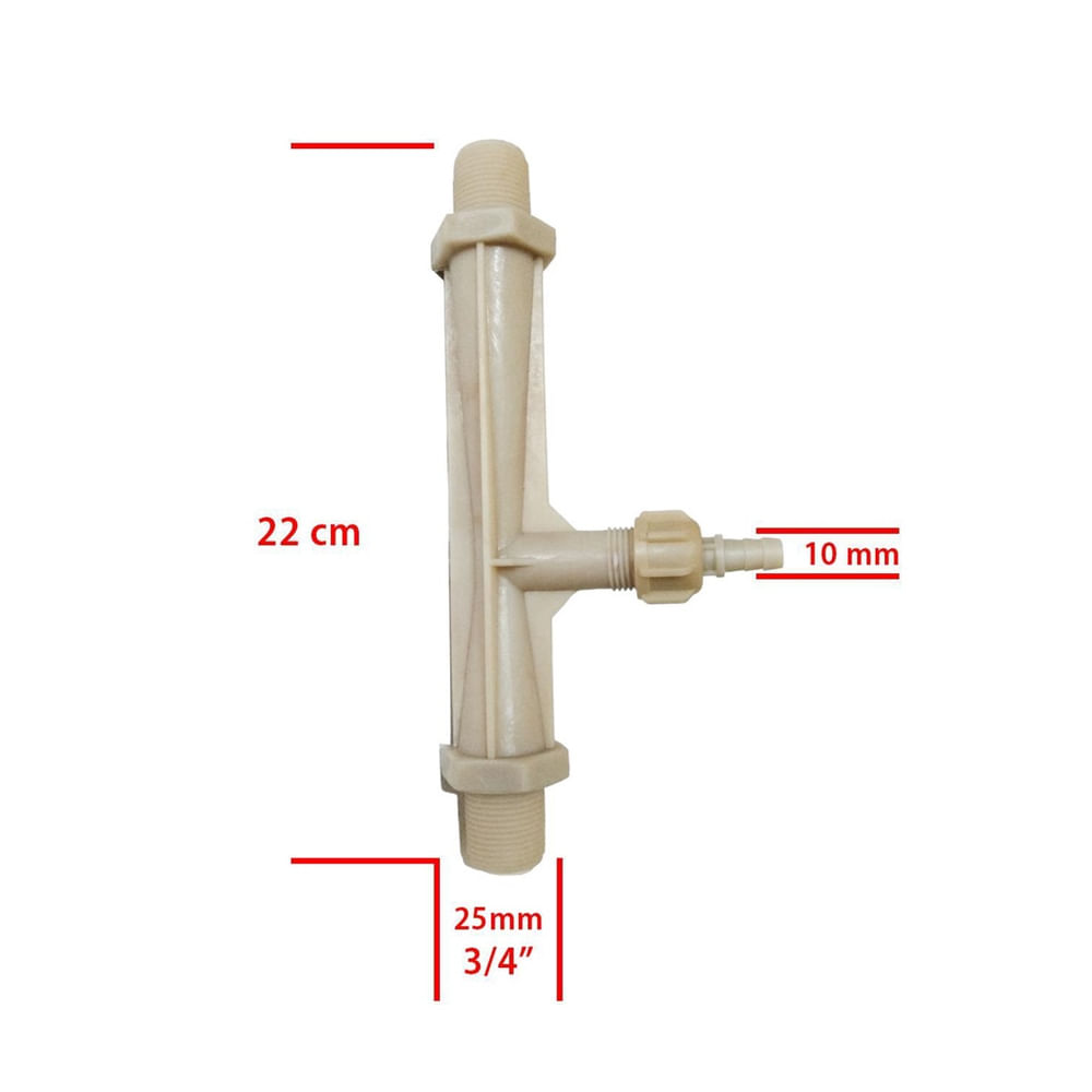 Válvula Venturi Para Tubulação 25Mm 3/4 em Promoção | Ofertas na Americanas