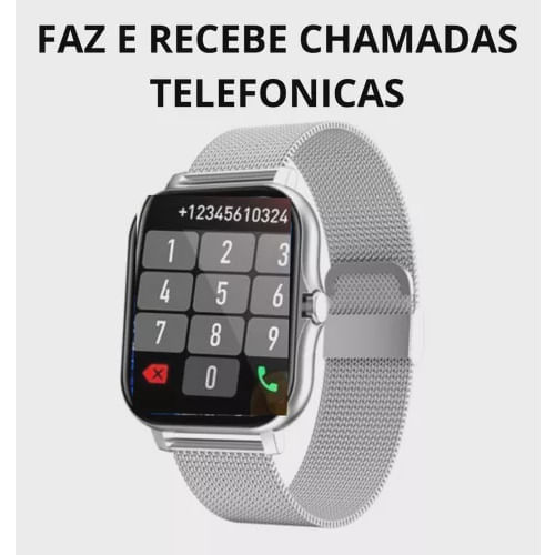 Relogio Smartwatch Gt20 Bluetooth Baixa Foto E Mostradores Faz Recebe ...