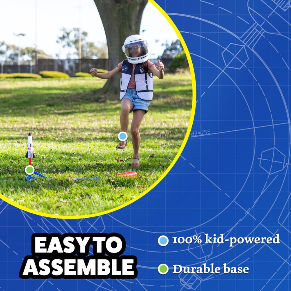 Rocket Launcher Stomp Rocket Space Collection para crianças com mais de ...