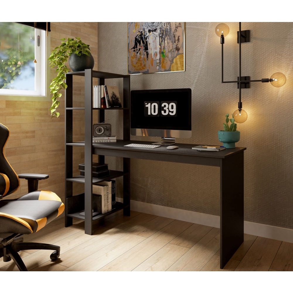 Escrivaninha Home Office Artemis Para Quarto E Sala Estudo E Trabalho ...
