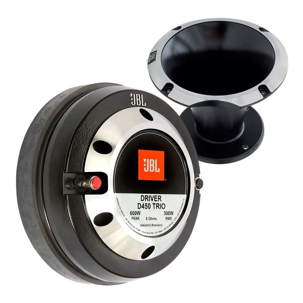 Par Driver Jbl Selenium D450 Trio 300w Rms + Corneta Hl14-50 em ...