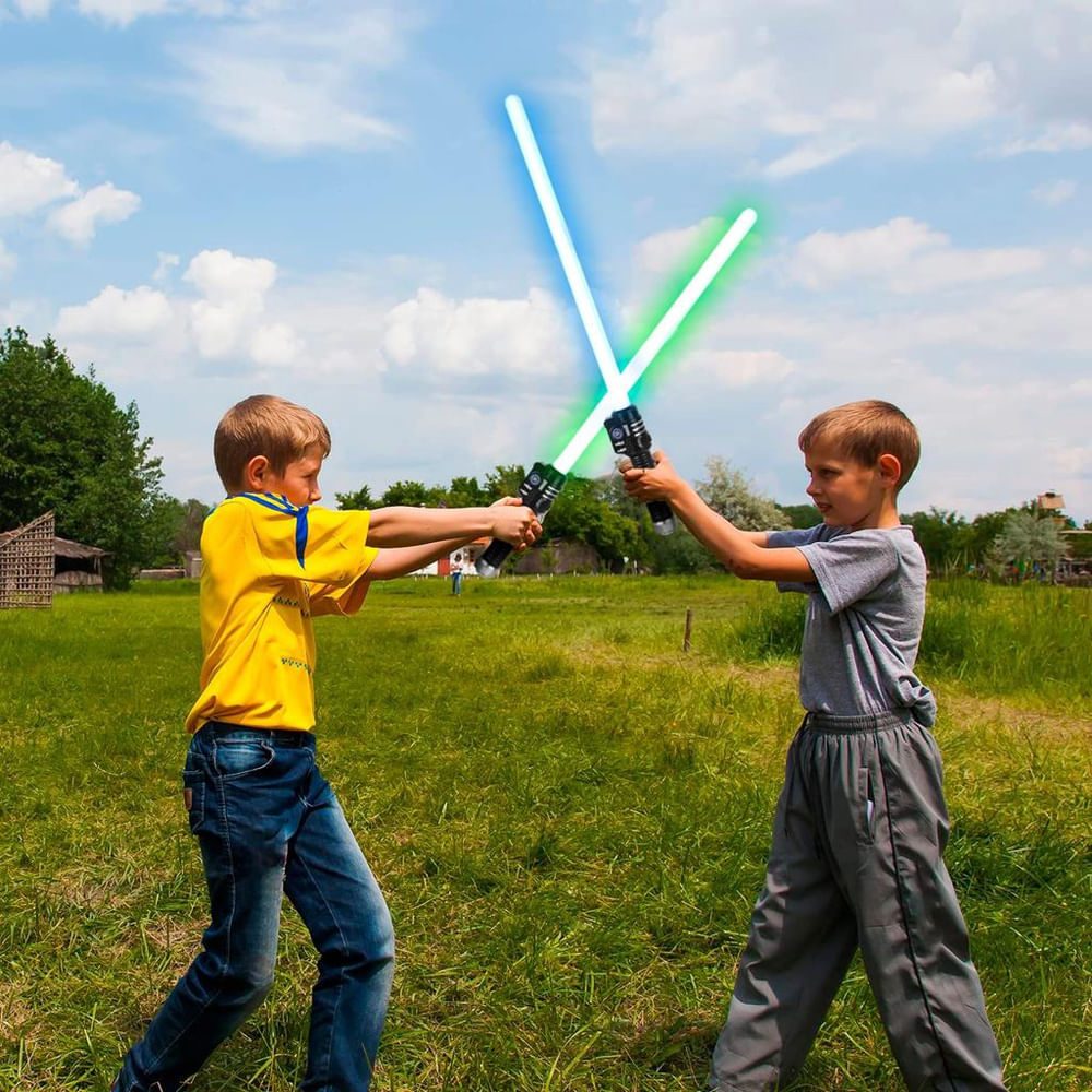 Sabre De Luz Brinquedo Fantasia Cosplay Space Wars Colorido - Art Brink ...