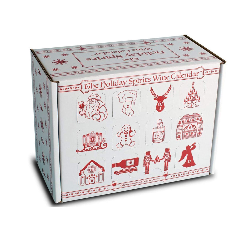 Calendário do Advento Calendários de bebidas espirituosas de férias ...