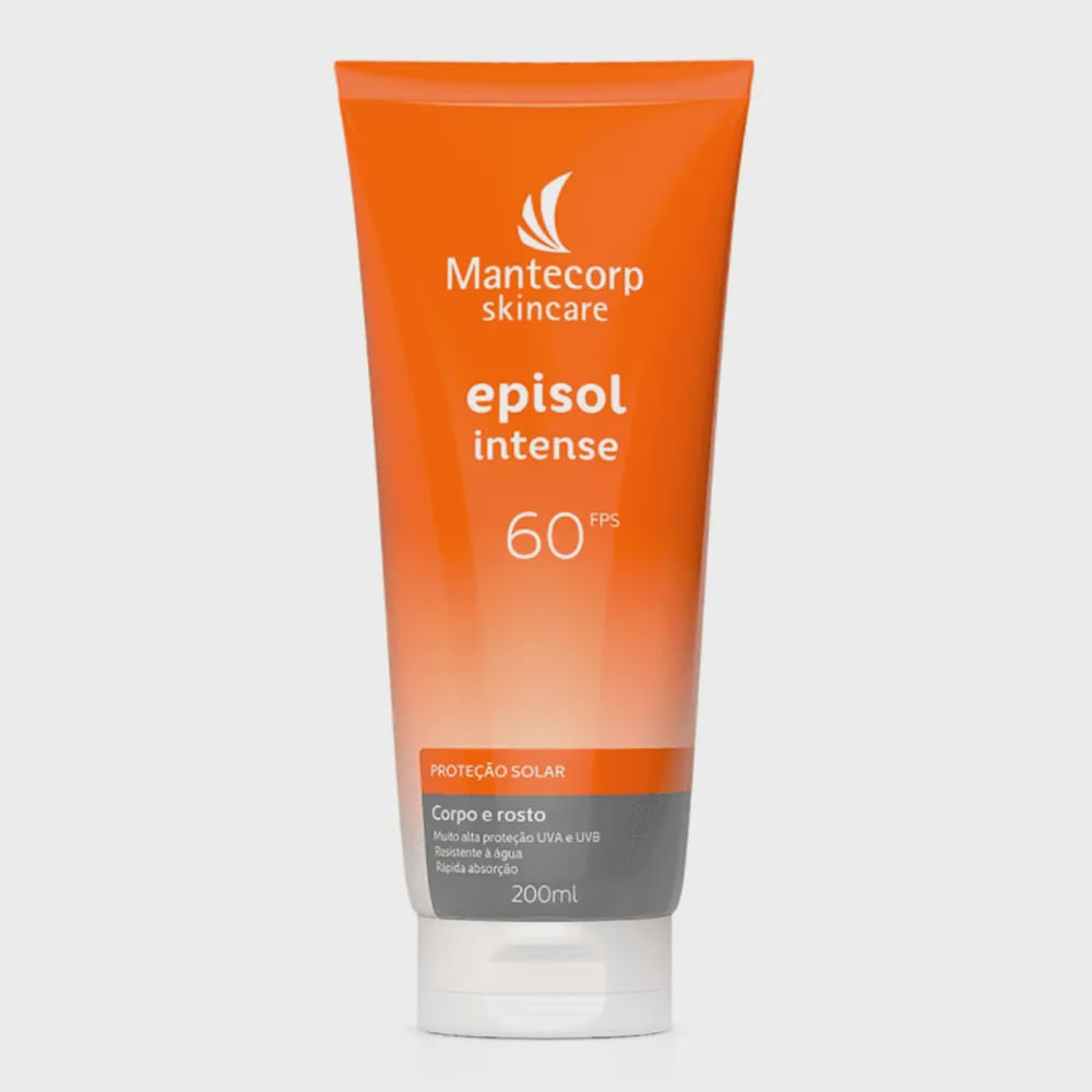 Protetor Solar Episol Intense fps 60 Corpo e Rosto 200ml em Promoção ...