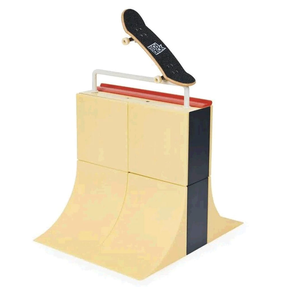 Pista Skate De Dedo Tech Deck Big Vert Wall Com Skate Sunny em Promoção ...