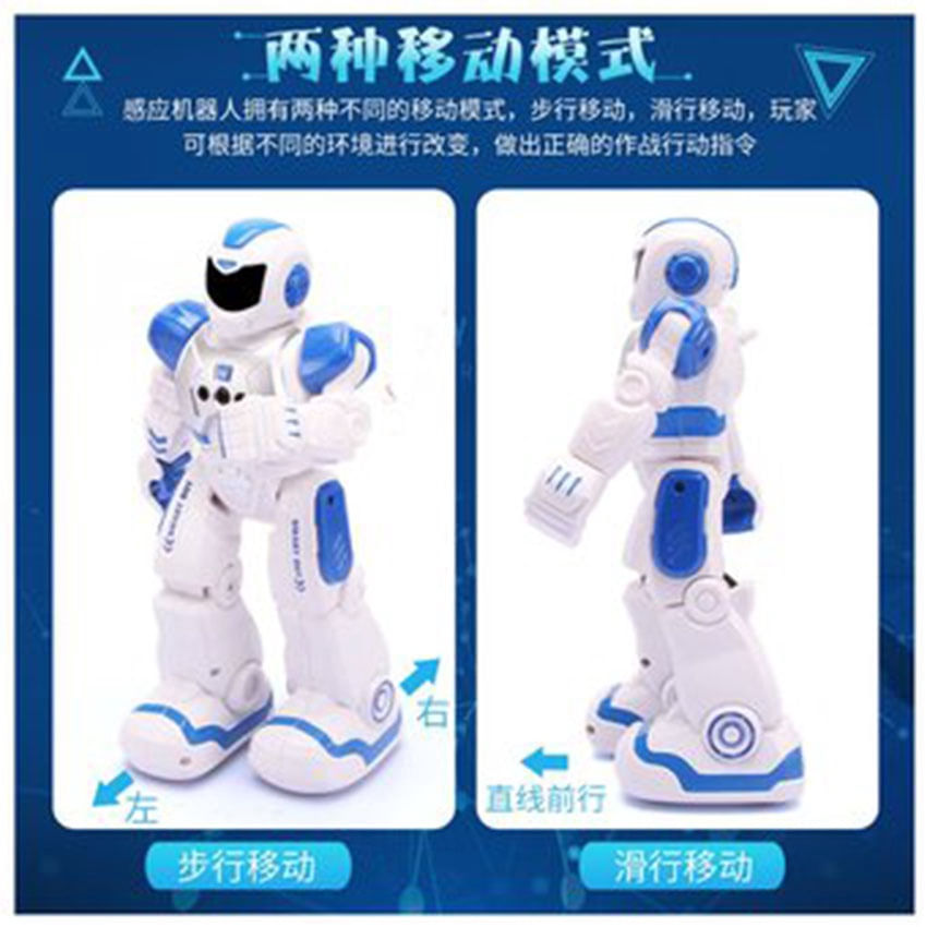Robô de controle remoto inteligente para crianças robô programável ...