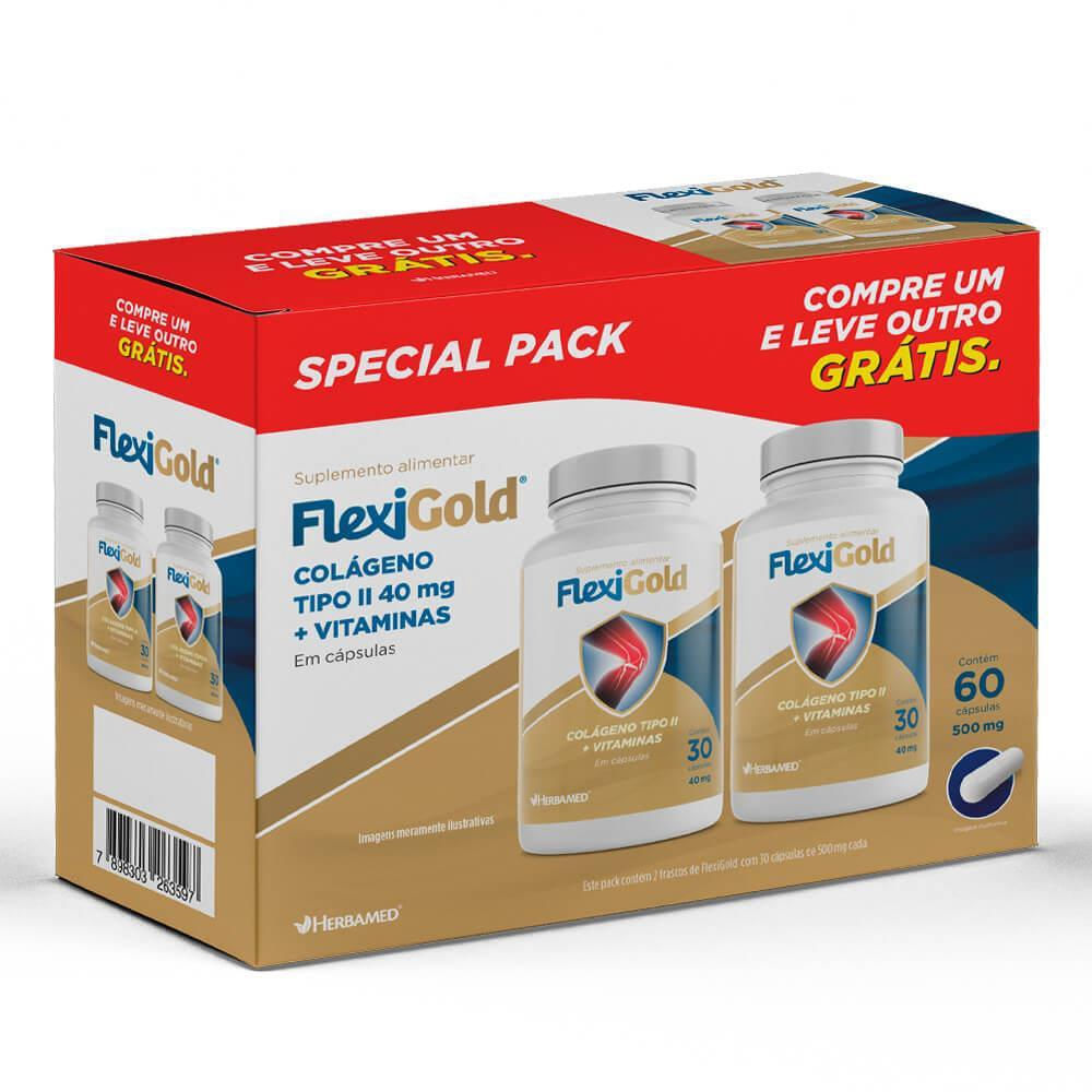 Flexigold colágeno tipo ii com 30 cápsulas em Promoção | Ofertas na ...