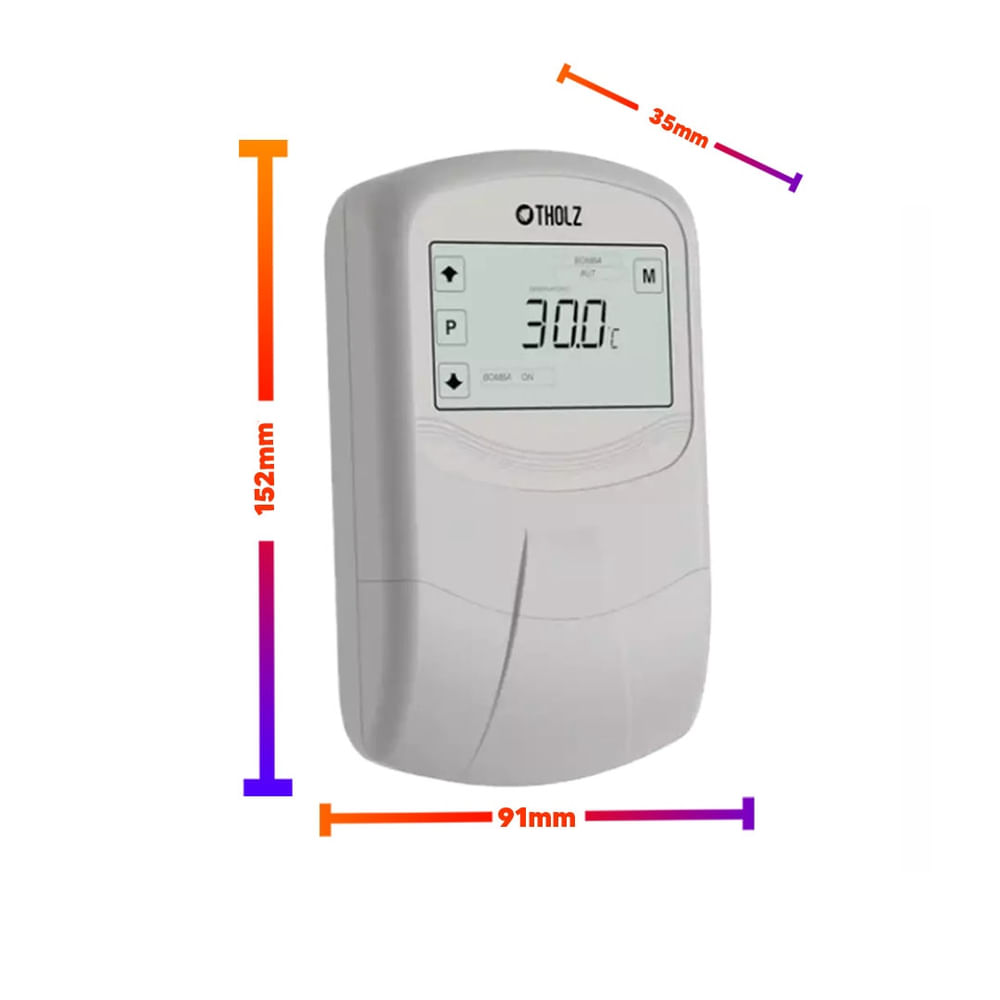 Controlador digital temperatura P729 TLZ1204N tholz 220V em Promoção ...