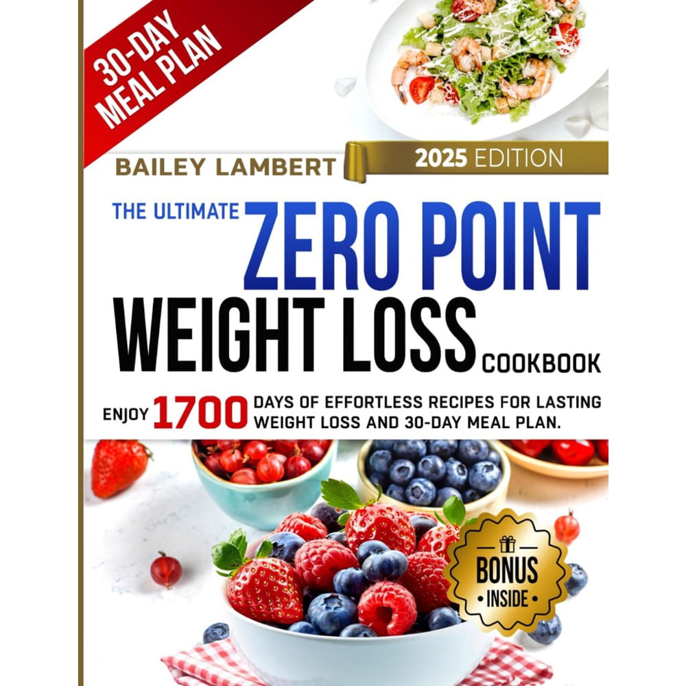 Livro de receitas The Ultimate Zero Point Weight Loss 1700 Recipes em ...