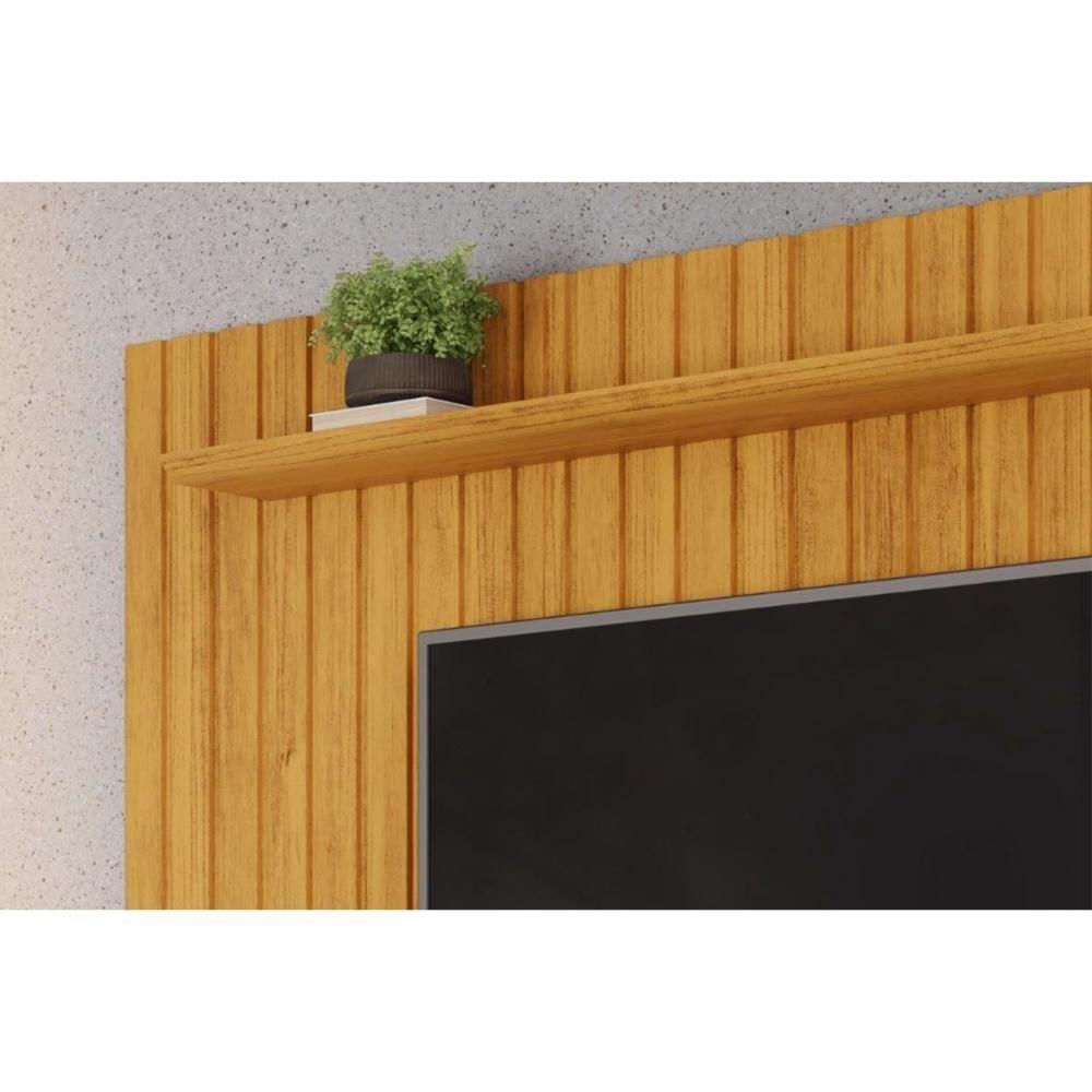 Painel Home Para Tv Até 65 Polegadas Isac 160 Com Prateleira E Bancada ...
